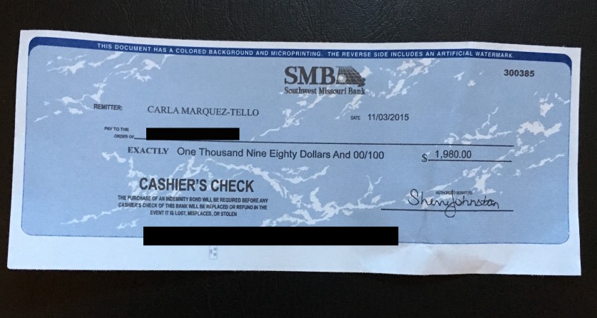 Craigslist Cashiers Check Scam - How to Spot and Avoid | Wiyre