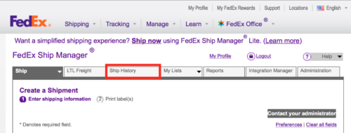 Guide: How To View Past Shipment Details and Tracking Numbers On FedEx ...