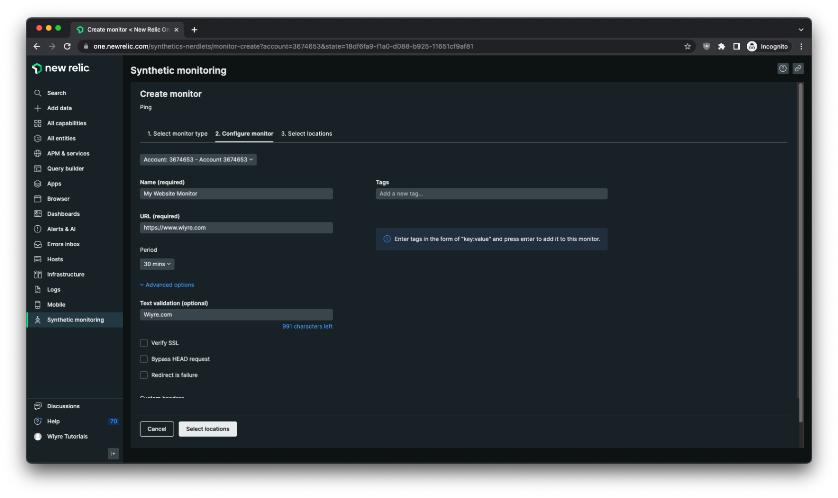How To Create Website Downtime Alerts Using New Relic Wiyre